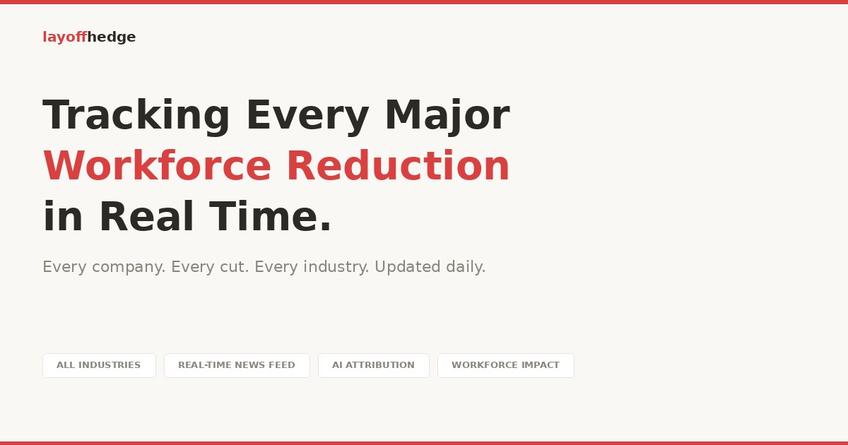 Intel Layoffs 2026 - 15K Jobs Cut | layoffhedge